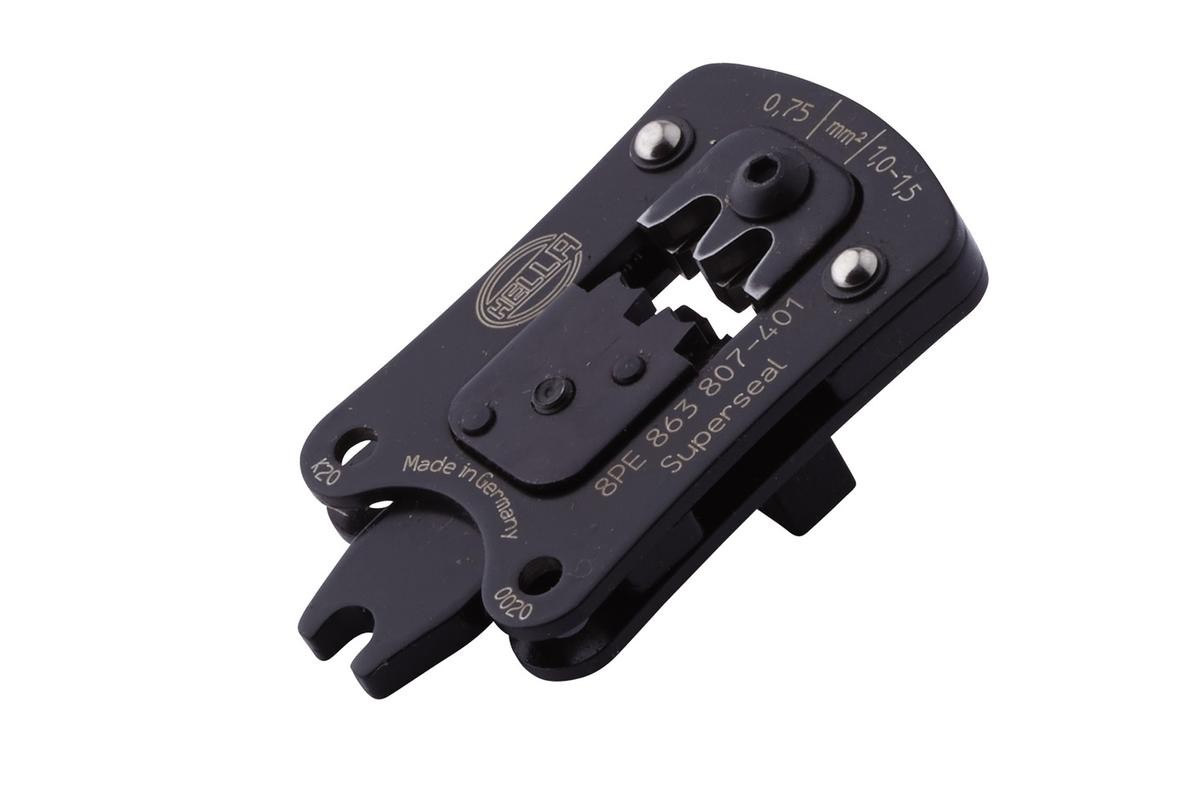 HERTH+BUSS ELPARTS Crimpzangeneinsatz für gedrehte Kontakte Rundstecker ...