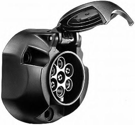 Tomacorriente remolque bronce estañado Cubierta de metal con conexión ...